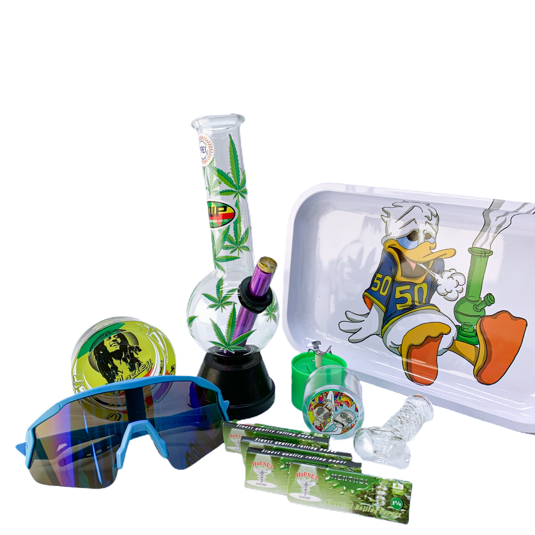 Bong Bundle Pack - Green Leaf – BongsMart Australia