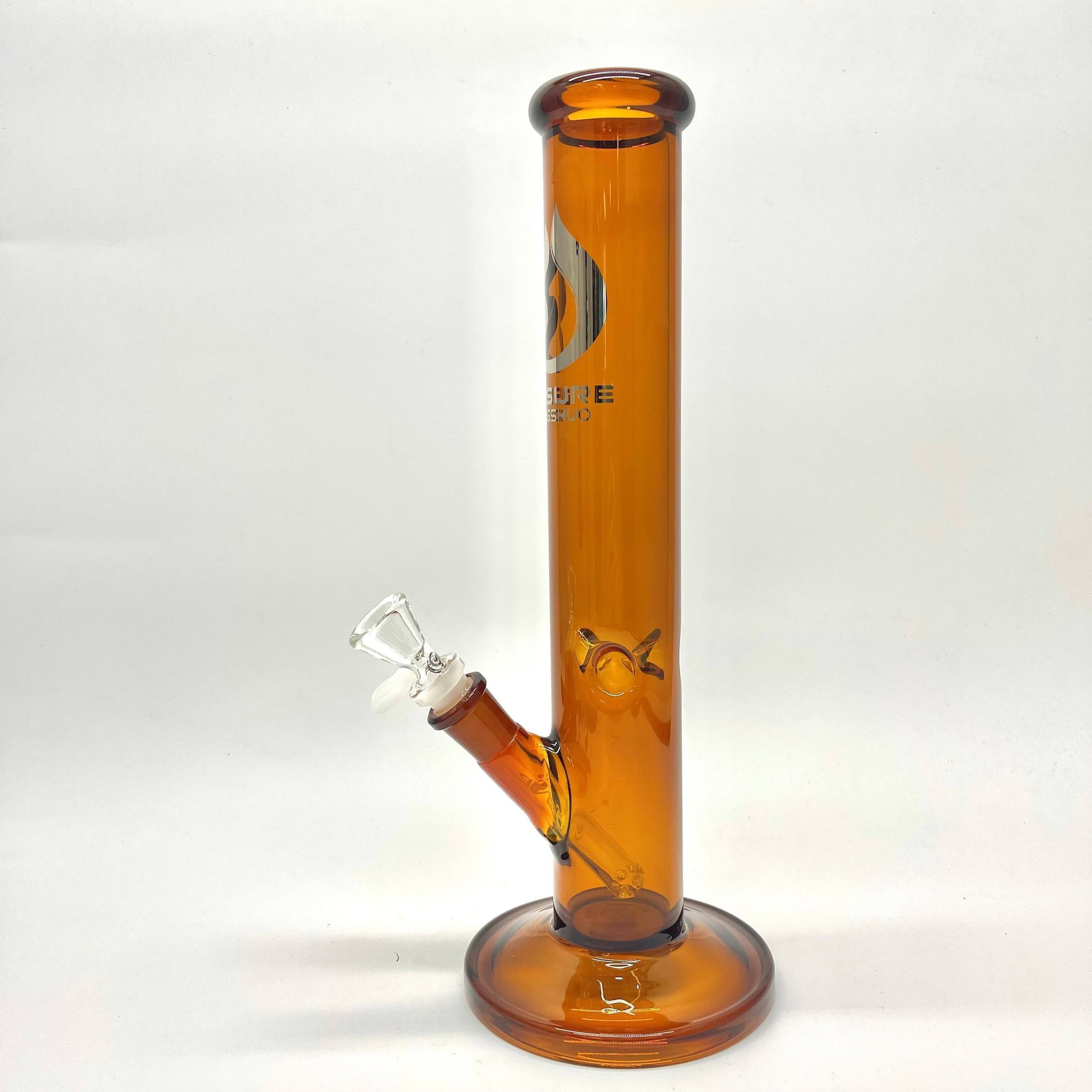 Dingshuo Glass Bongs Didgeridoo Brown Glass - 35cm – BongsMart Australia