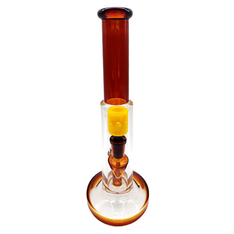 Stone Age Straight Glass Water Pipe Bong with Tree Percolator 29cm ...
