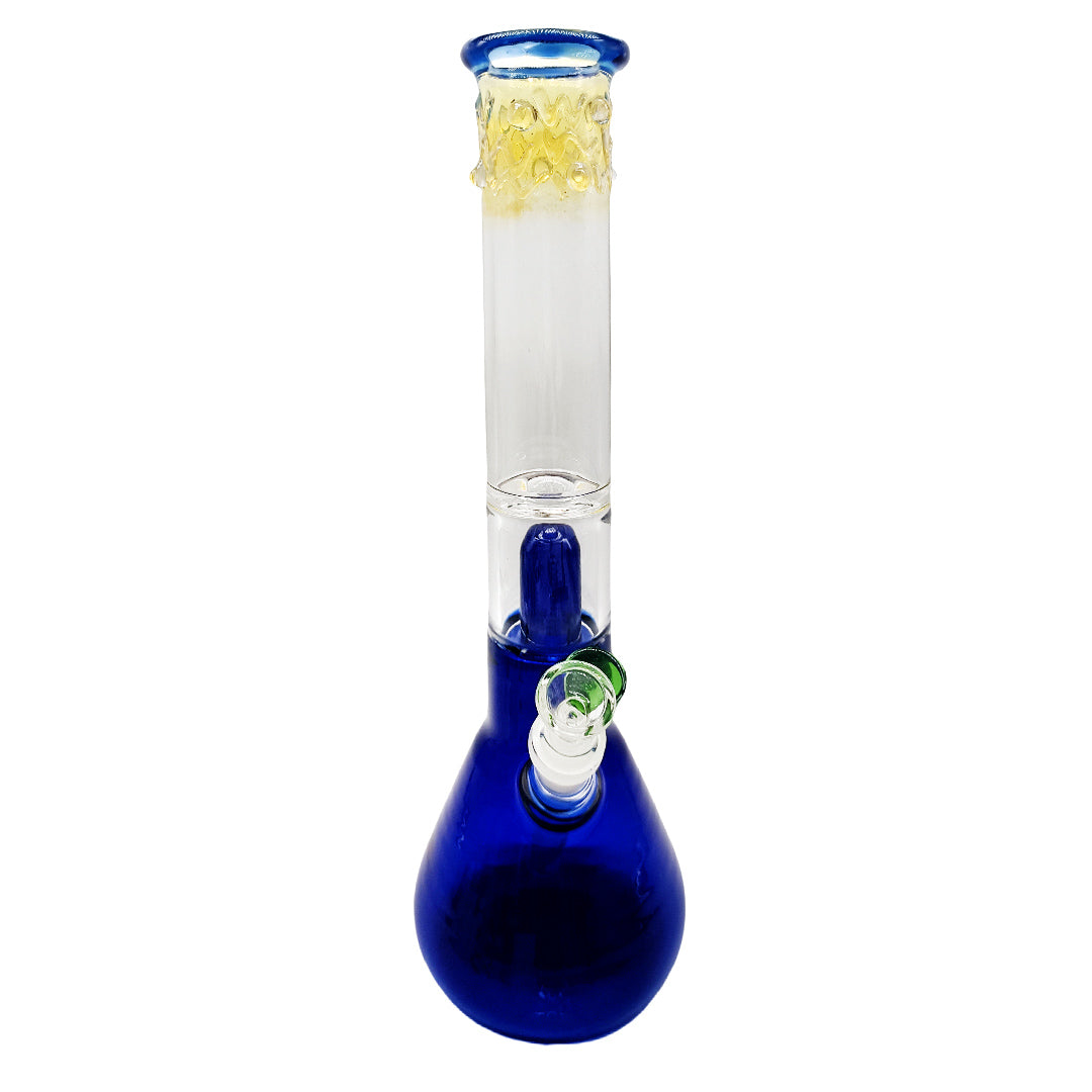 Stone Age Small Topoo Water Pipe with Tree Perc Bong – Blue 40cm ...