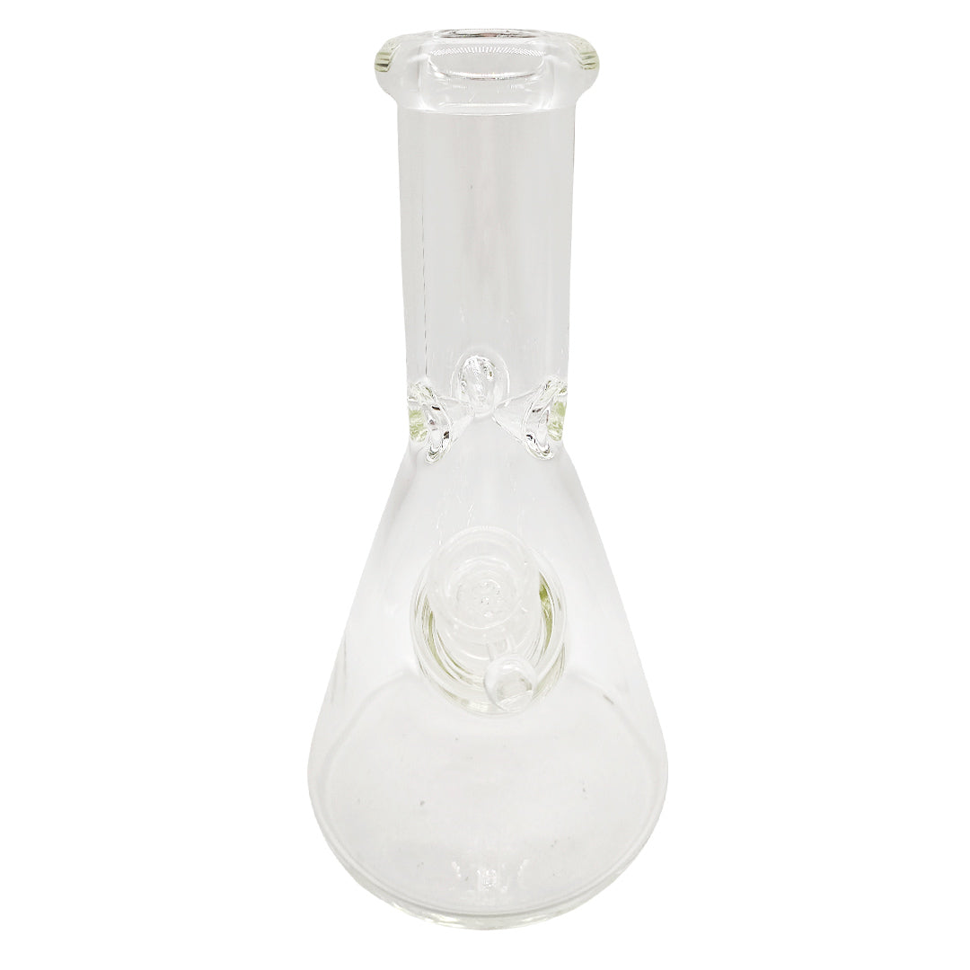 Stone Age Glass Beaker Bong – White (25cm, 14mm) – BongsMart Australia