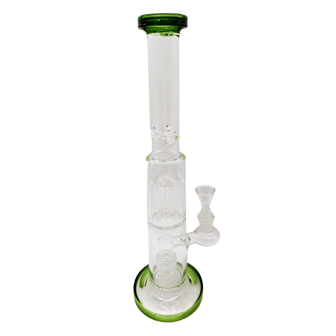 Stone Age Double Delta Glass Bong (Deluxe Edition) 32.5cm – BongsMart ...