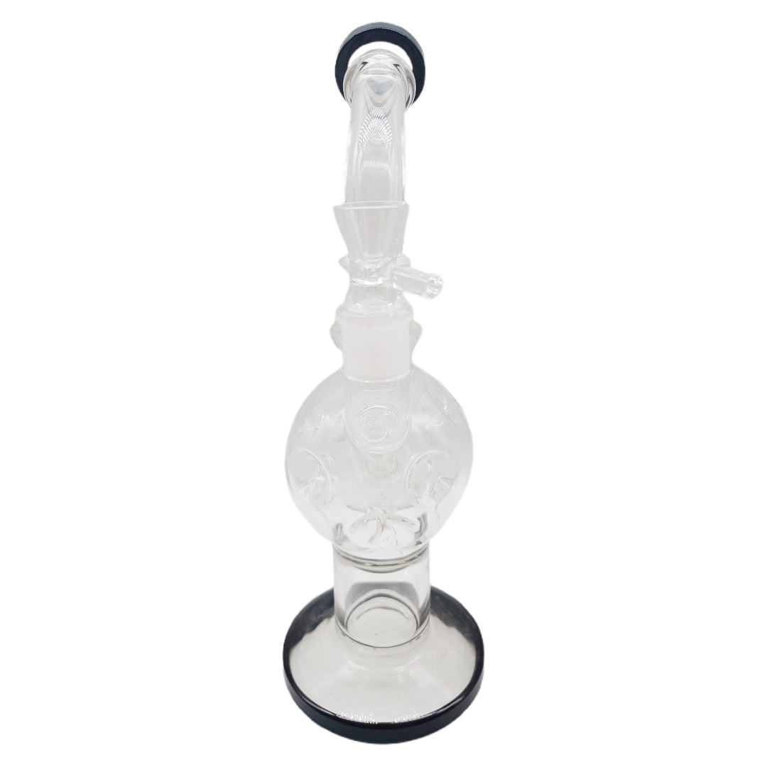 The Obsidian Orb Percolator Glass Bong 31cm | Australia | BongSmart ...
