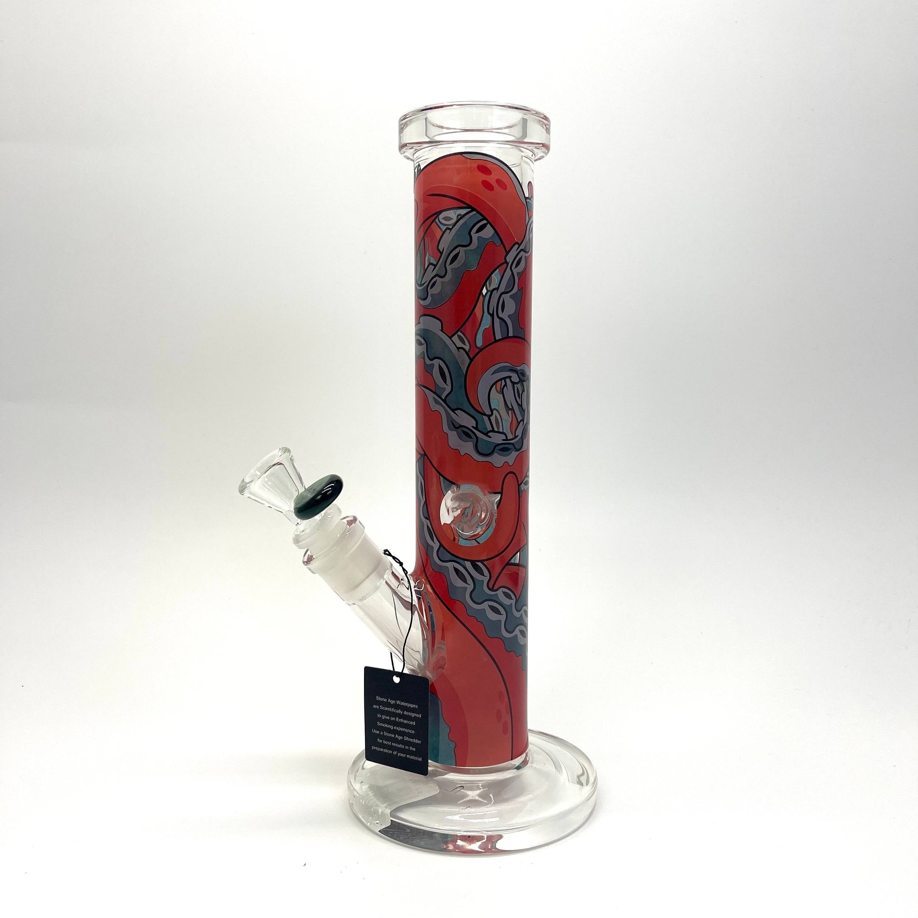 Large Stone Age Street Art Glass Bongs - 30cm – BongsMart Australia