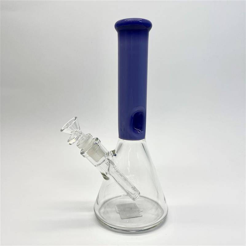 Weedo Medium Glass Bongs with Blue Top Beaker Bong - 26cm – BongsMart ...