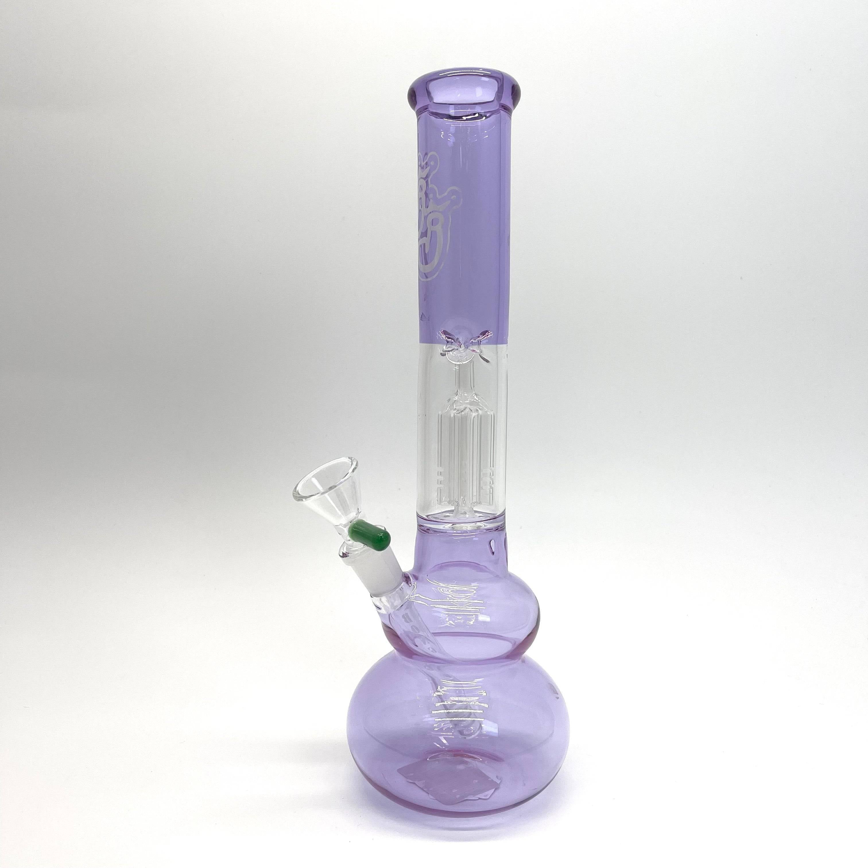 Weedo Large Glass Bongs Purple Beaker (30cm) (Special Edition Limited ...